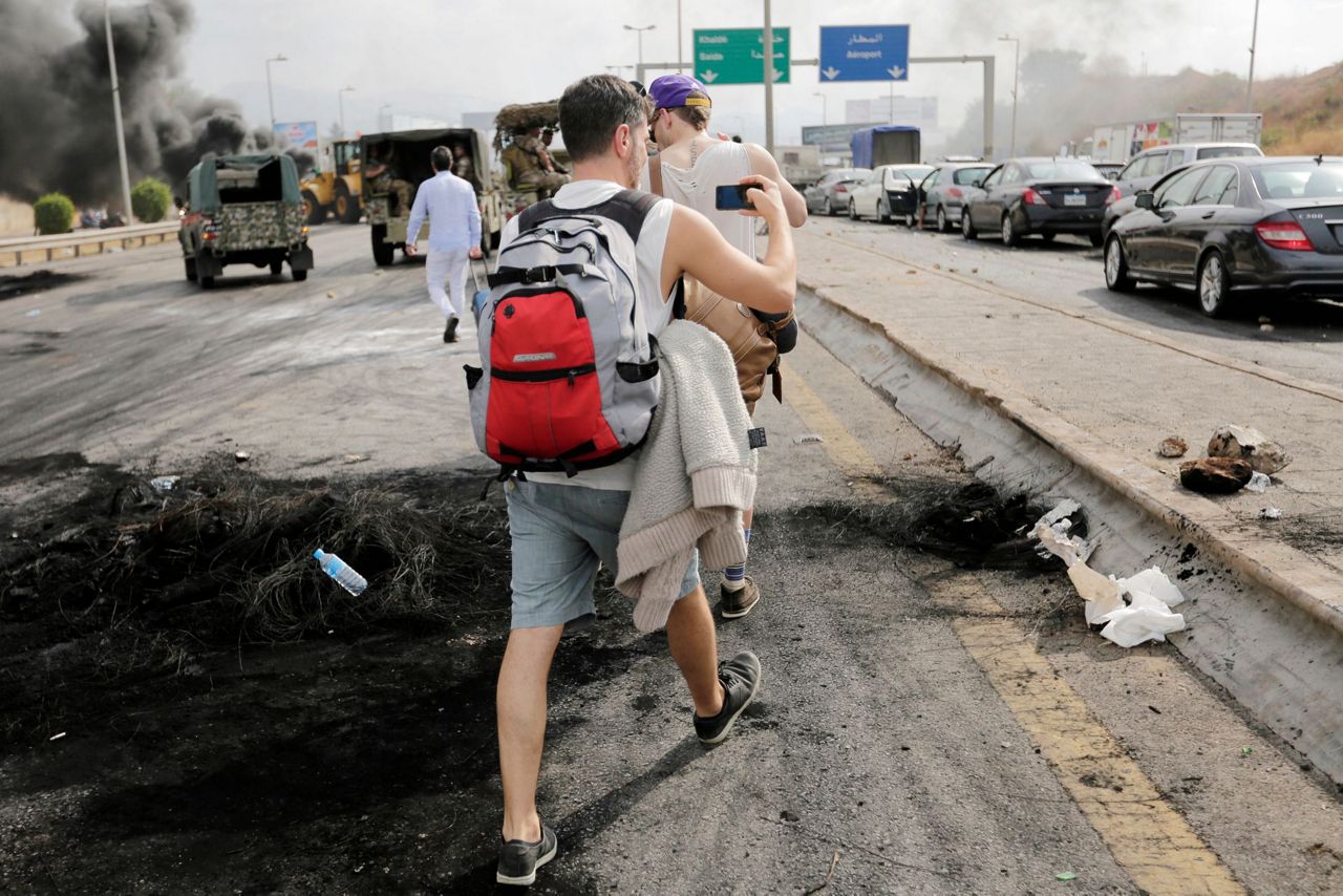 Lebanon protests over proposed taxes escalate