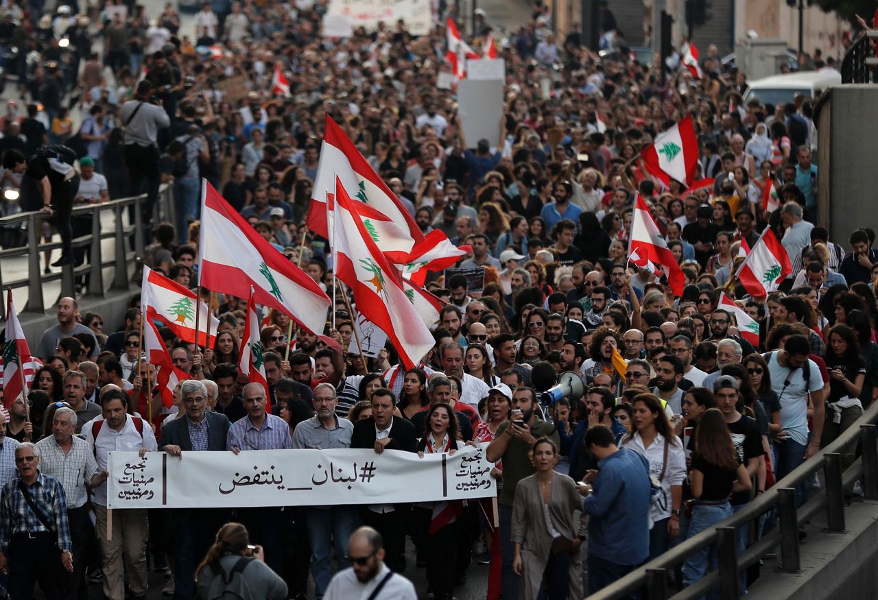 Lebanon's banks reopen after 2-week closure due to protests