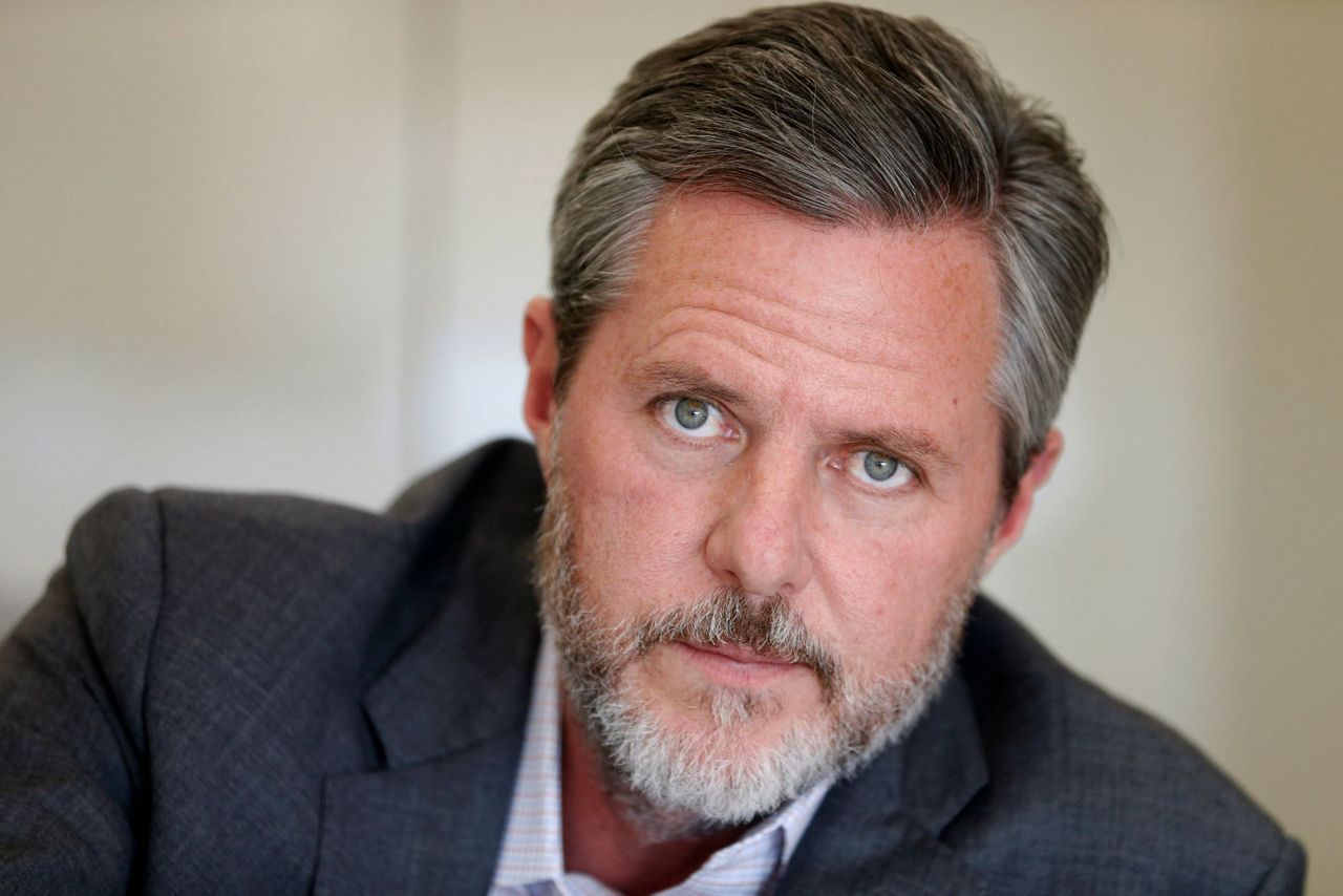 A look at key moments in Falwell's relationship with Liberty