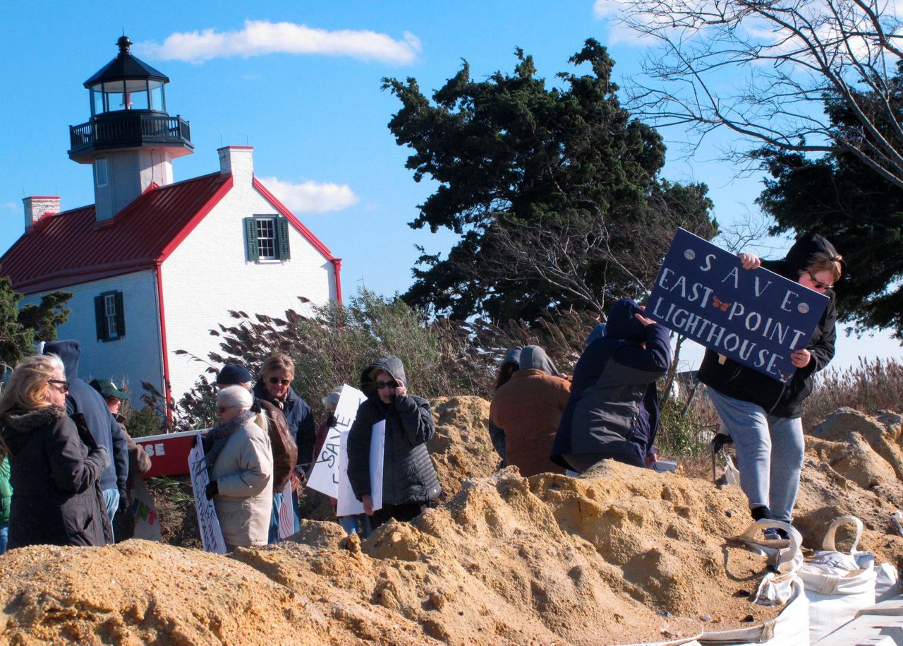 Rising sea levels threatening historic lighthouses
