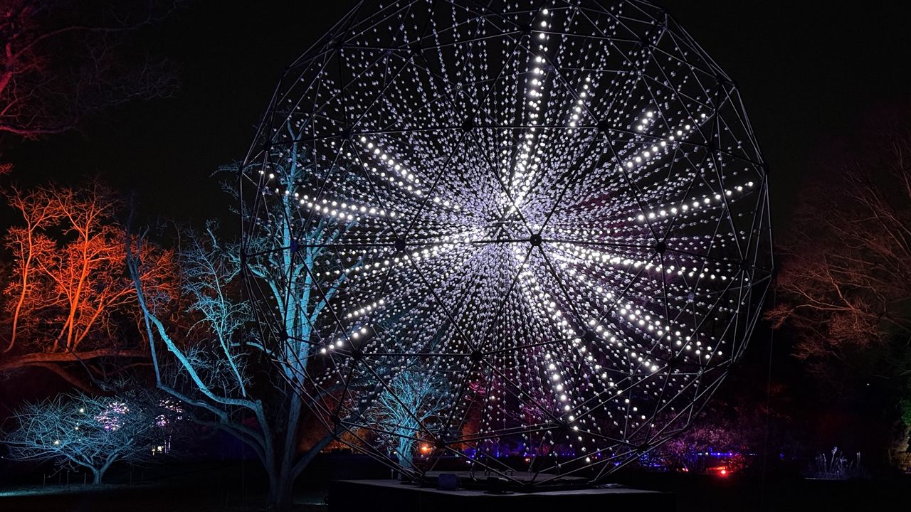 'Lightscape' returns to the Brooklyn Botanic Garden