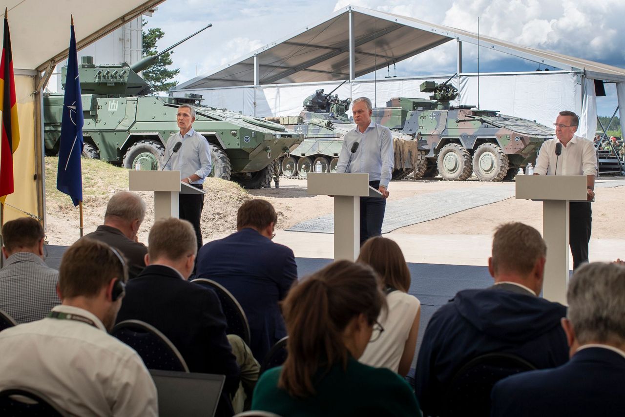 Germany offers to station 4,000 troops in Lithuania to strengthen NATO ...