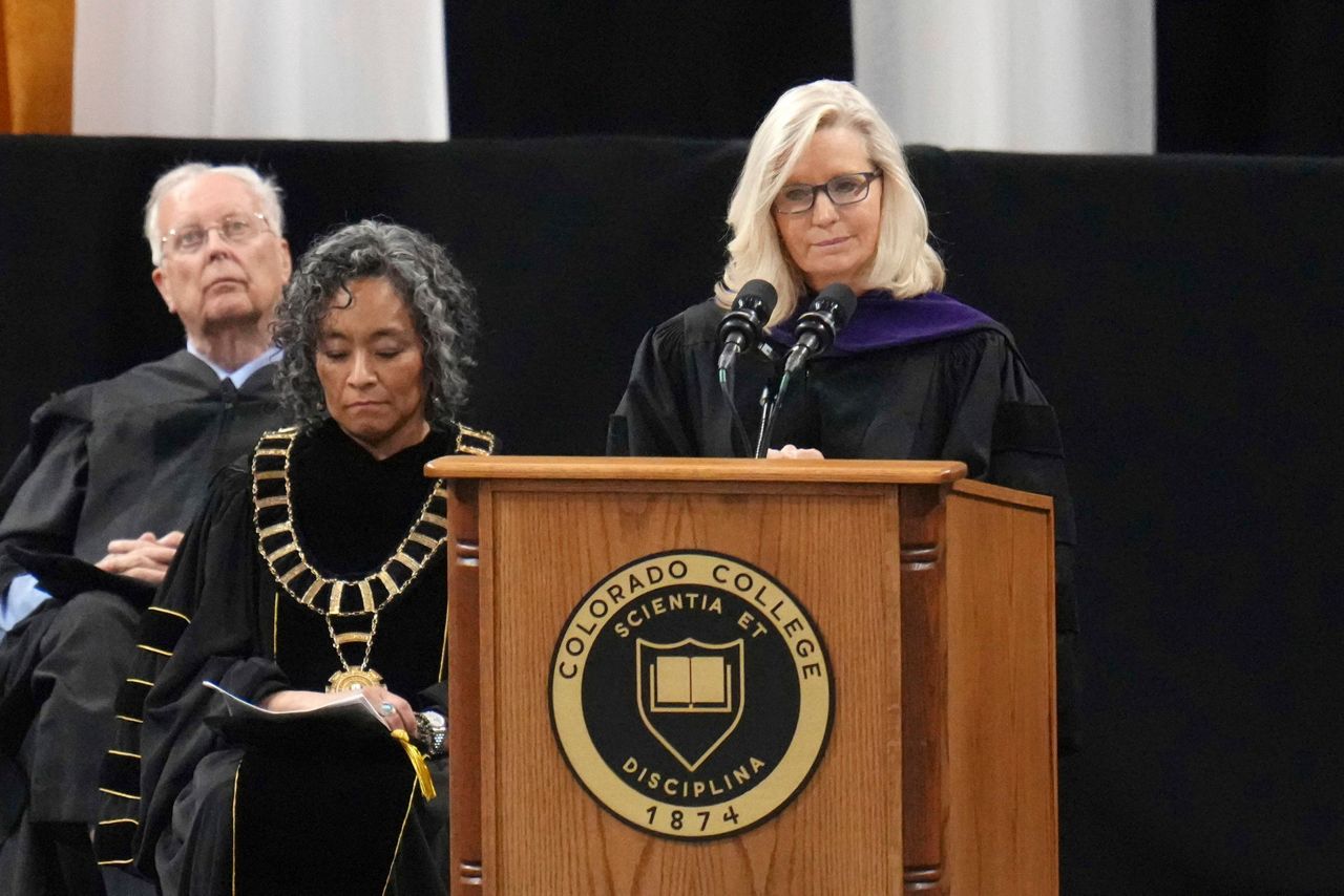 Liz Cheney to give Colorado College graduation speech as GOP campaign ...