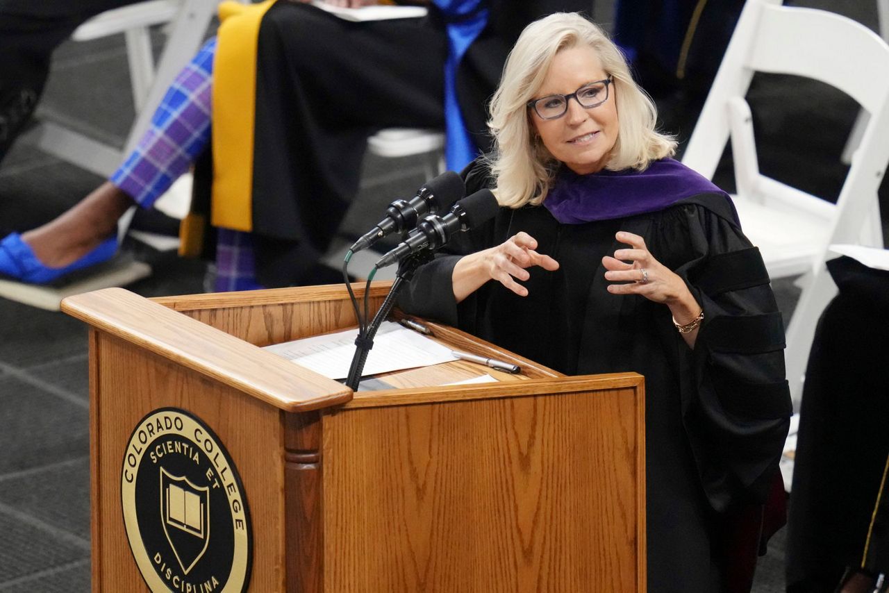 Liz Cheney to give Colorado College graduation speech as GOP campaign ...