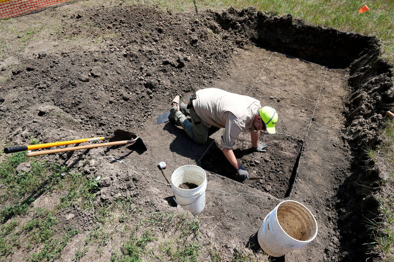 In search of a lost cemetery, dig begins at a former Native American ...