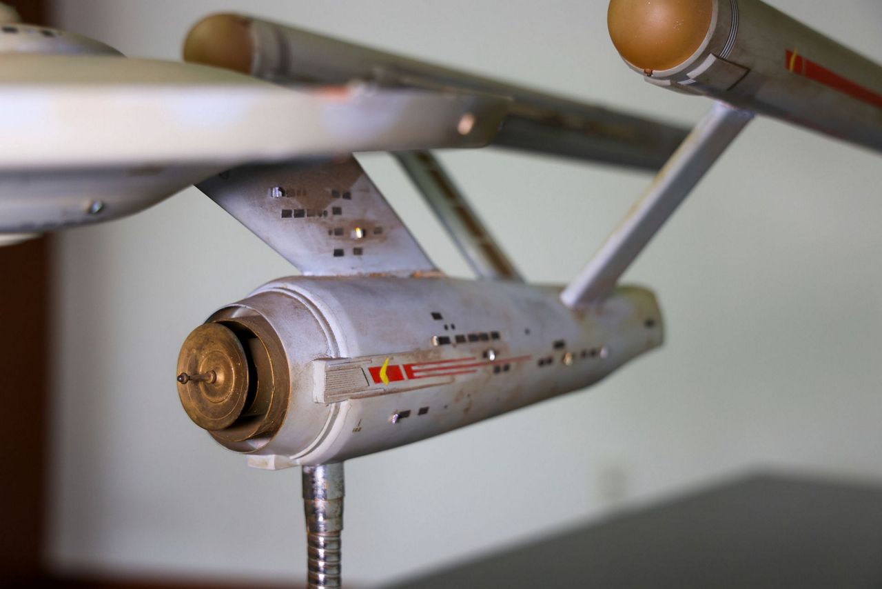 Long-lost first USS Enterprise model is returned to 'Star Trek' creator ...