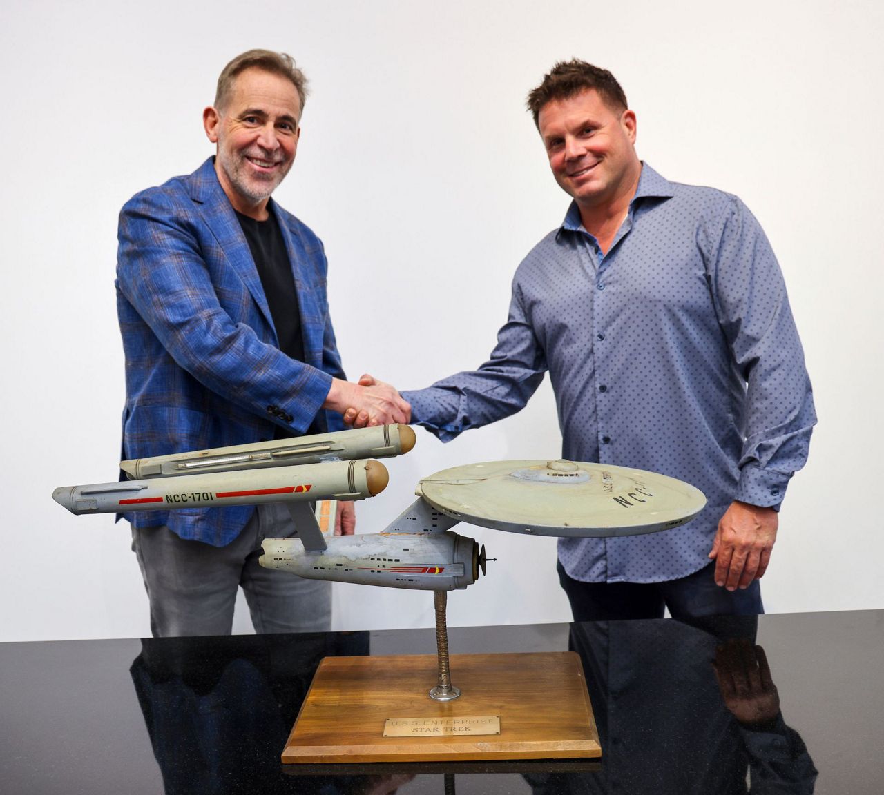 Long-lost first USS Enterprise model is returned to 'Star Trek' creator ...