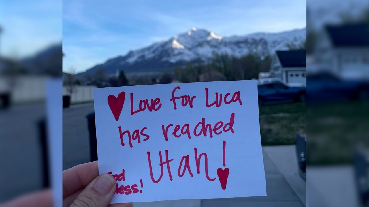 'Love for Luca' shows support for child across the world