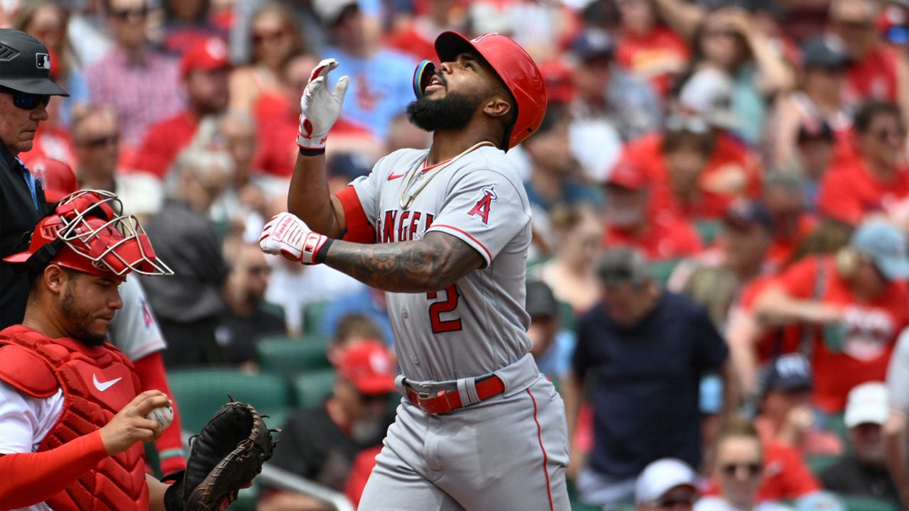 Rengifo homers, drives in 4 as Angels sweep Cardinals 11-7