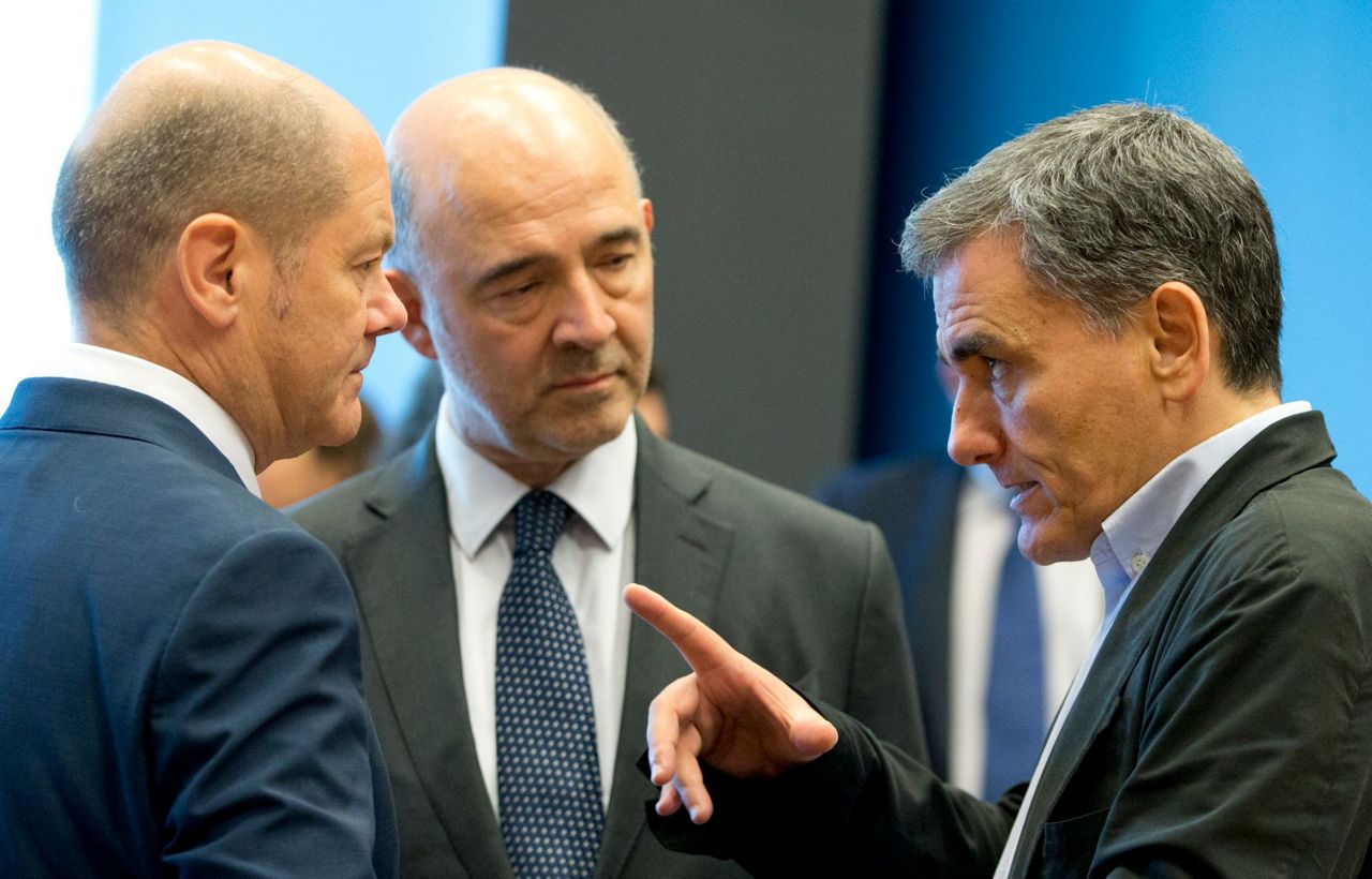 Euro finance ministers seek to conclude Greek bailout saga
