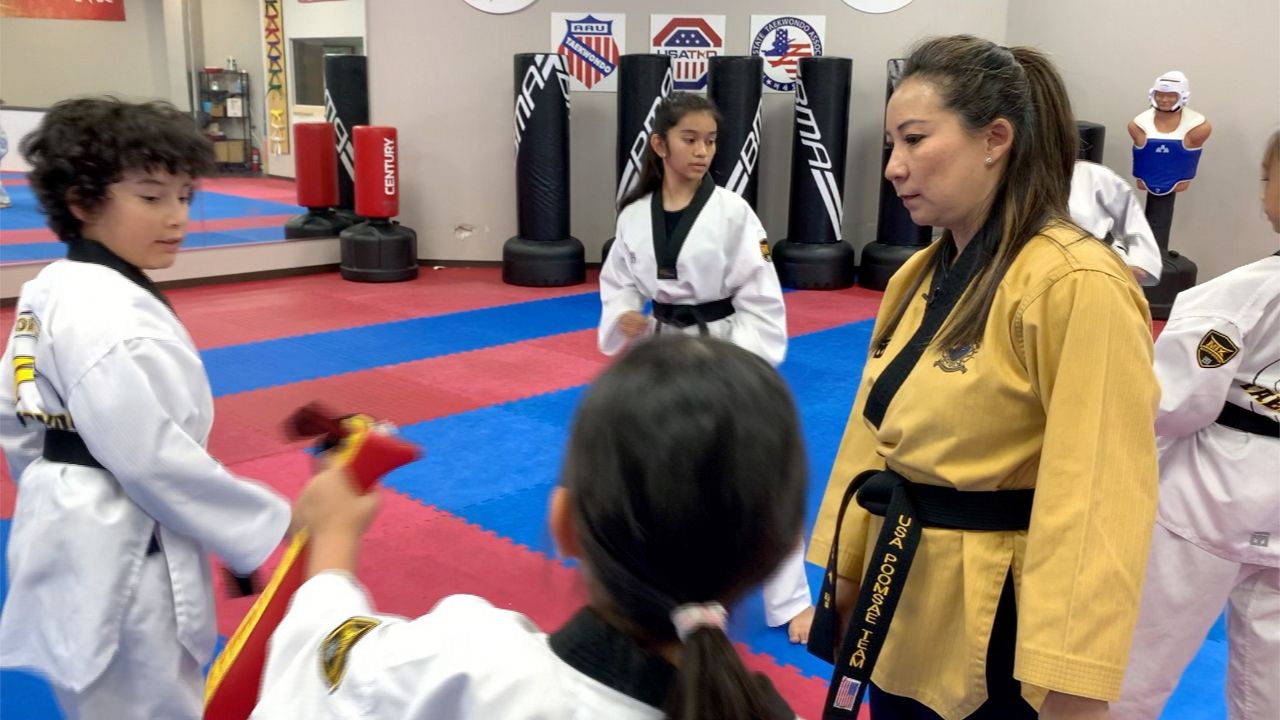 Olympian inspires the next generation of martial artists