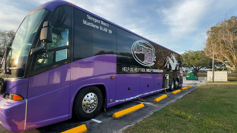 Matthew's Hope expanding mobile sleeper bus project