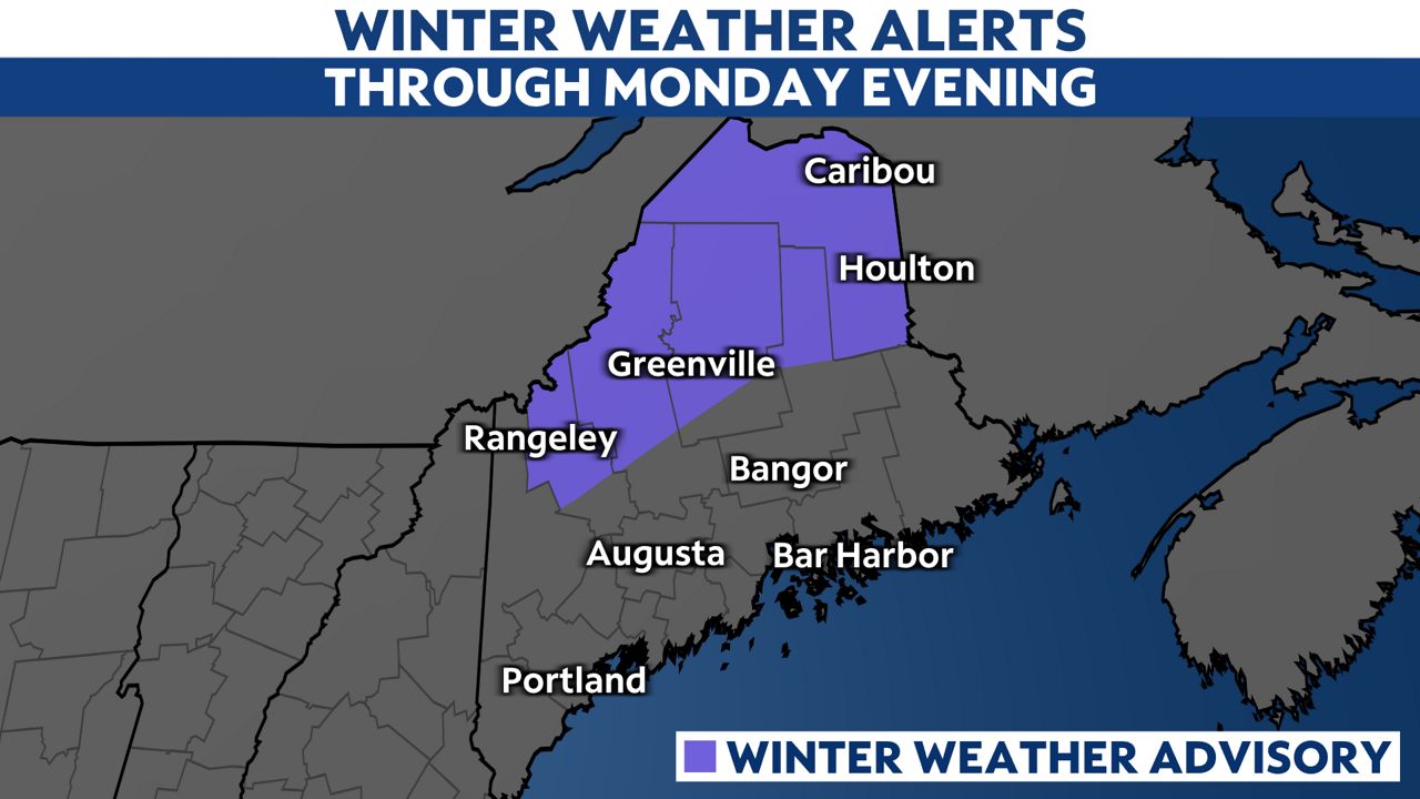 First snow of the season continues for some