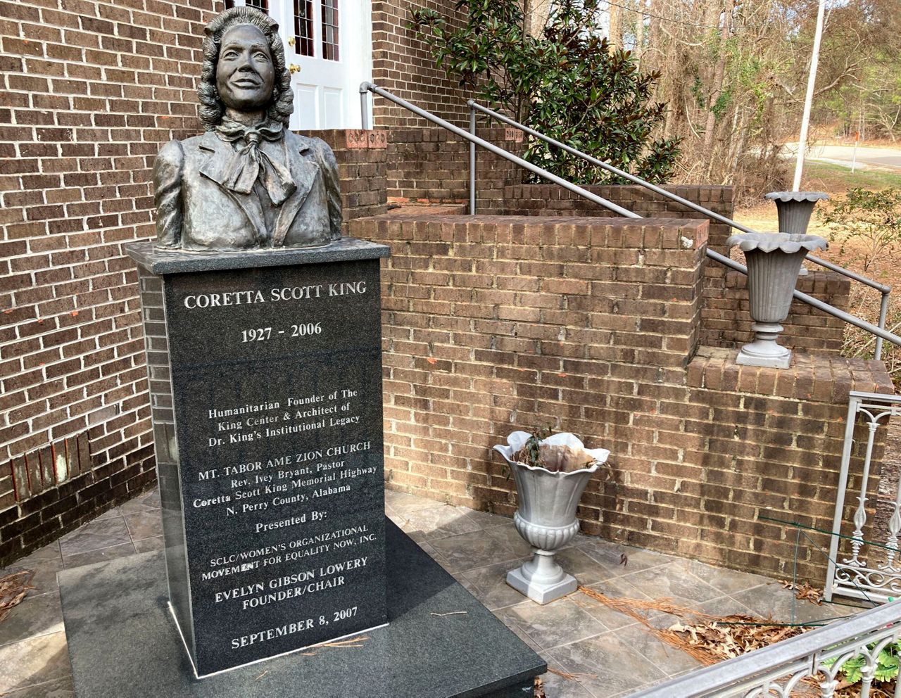 Historic Coretta Scott home where she wed MLK now forgotten