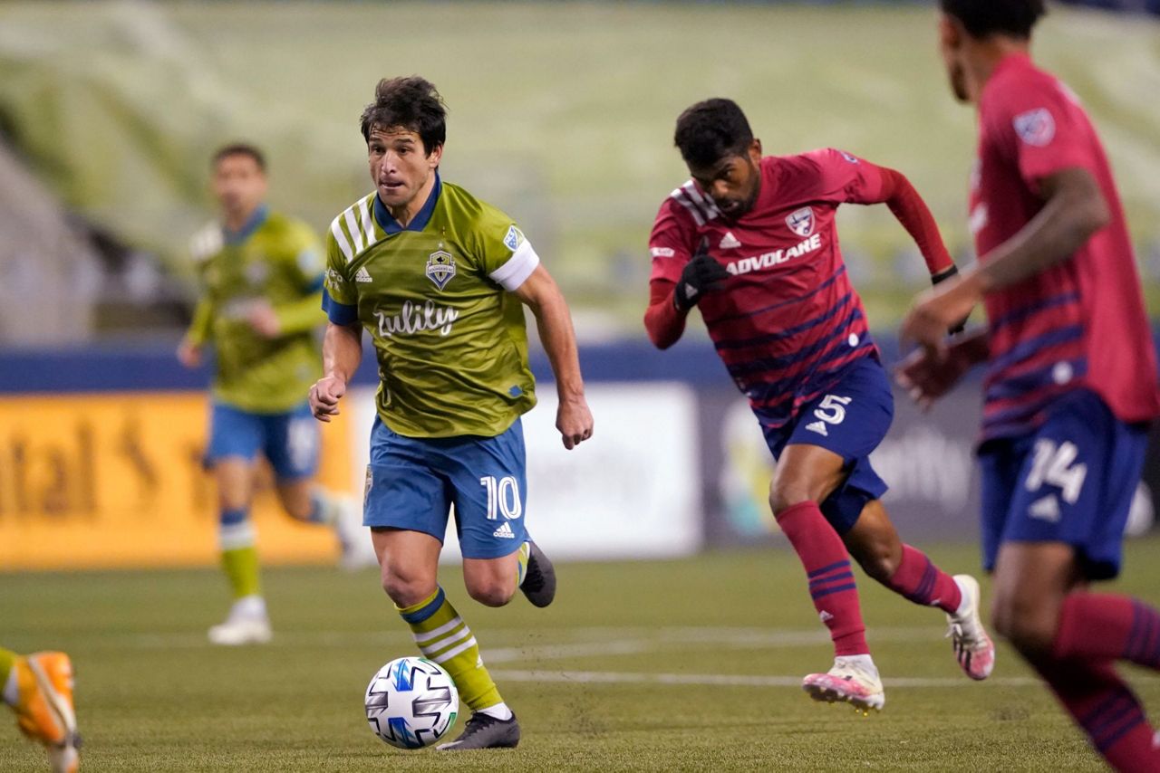 Sounders back in West final after 1-0 win over FC Dallas