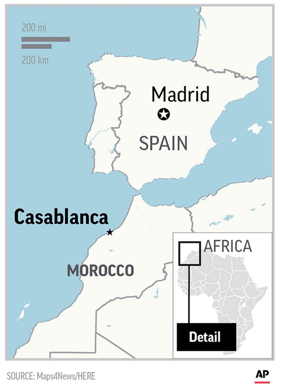 Hunger, lice, filth: Moroccan migrant camp shows challenges