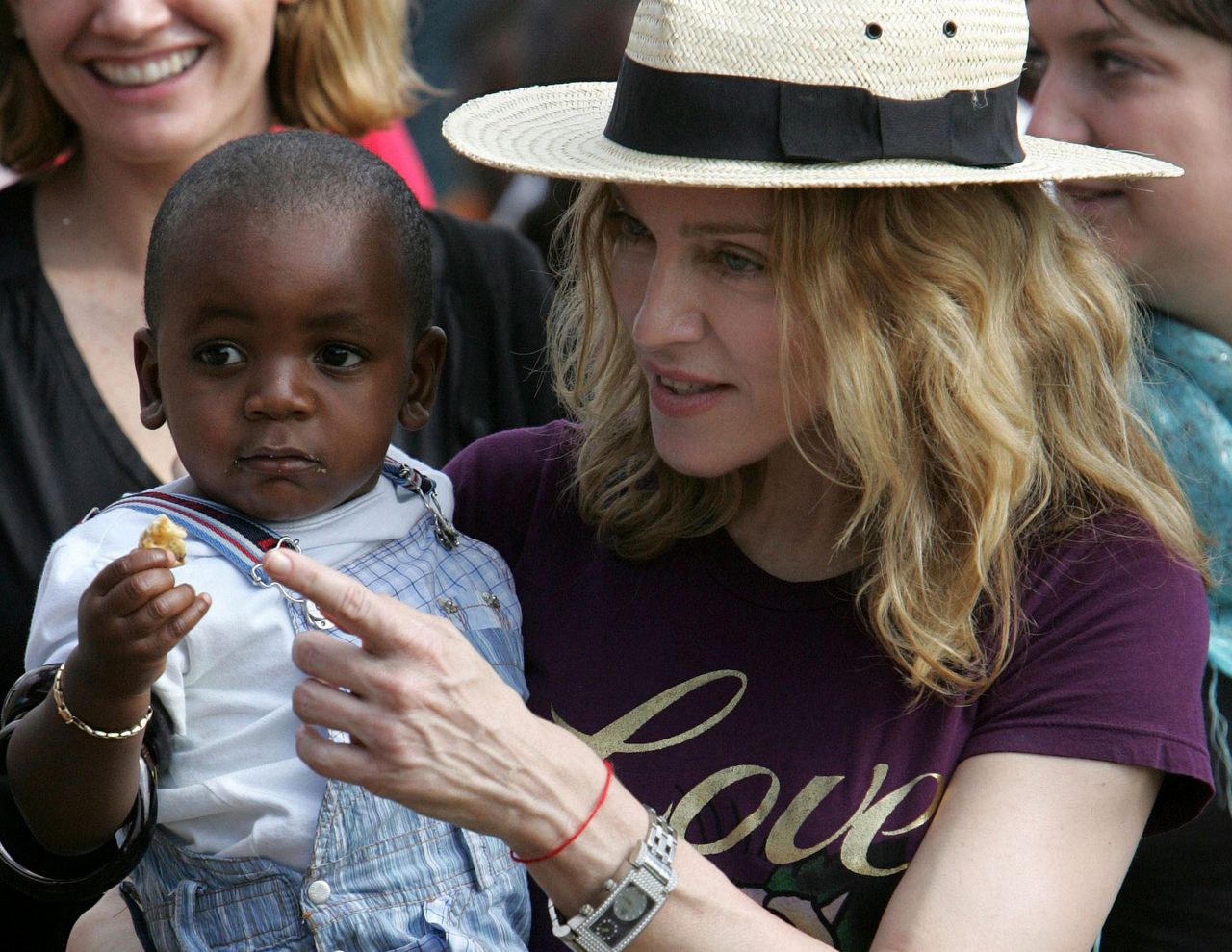 Madonna is the Queen of Pop and a soccer mom, too