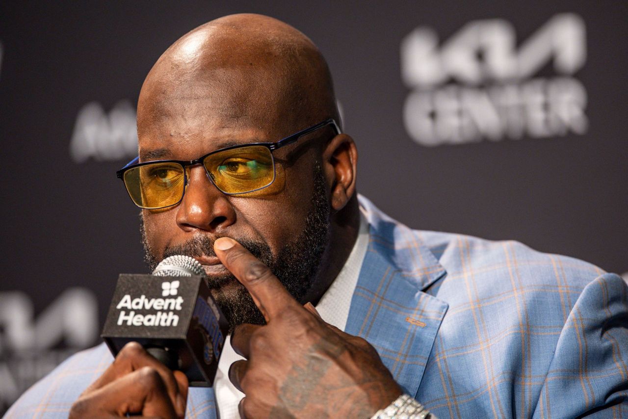 Shaquille O'Neal's No. 32 jersey is the first to be retired by the ...