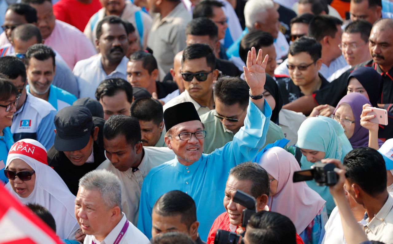 Malaysia's Anwar in multi-cornered race for Parliament seat