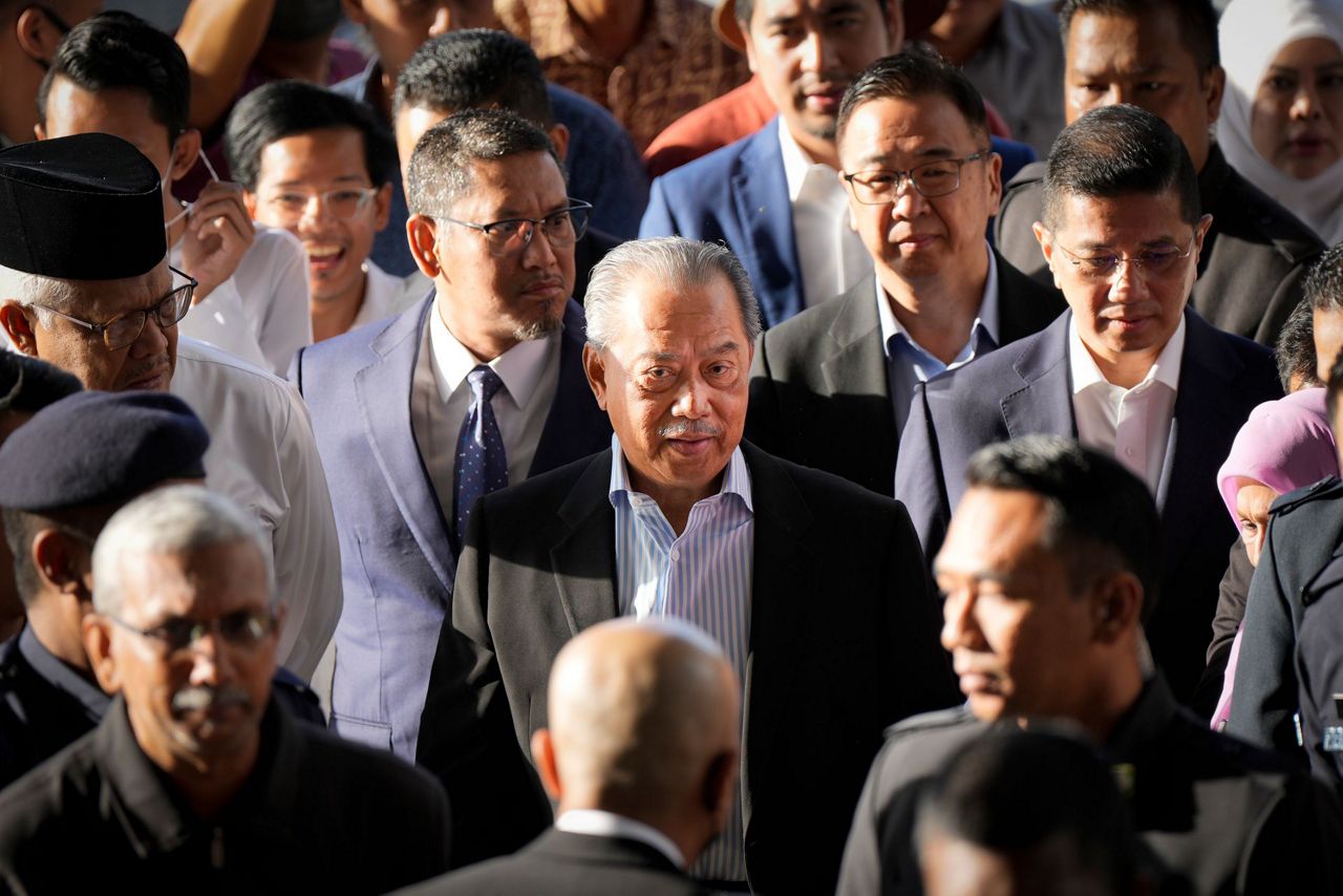Malaysia ex-PM Muhyiddin pleads innocent in corruption case
