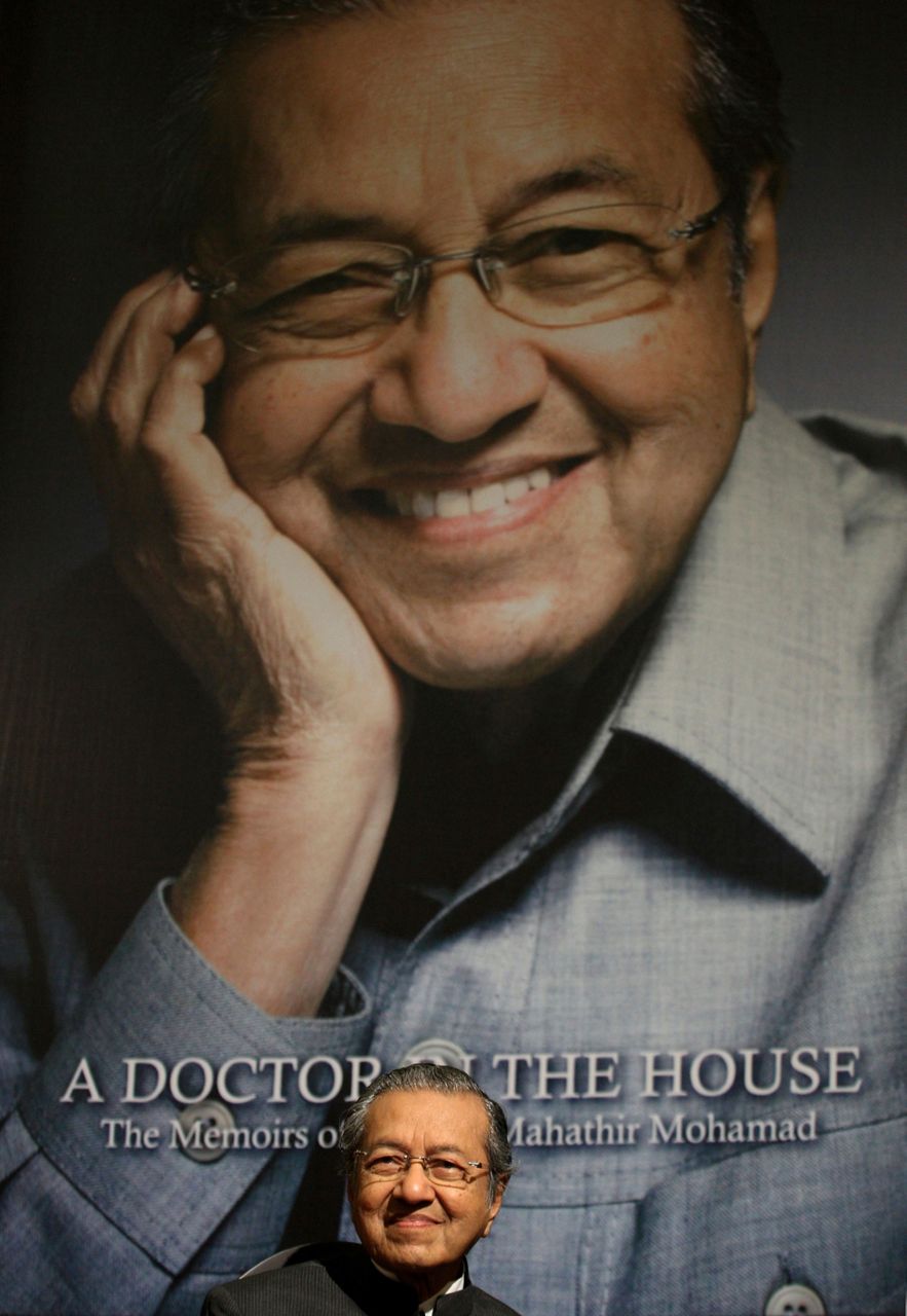 AP PHOTOS: Political career of Malaysia's Mahathir Mohamad