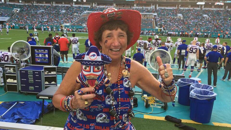Bills super fan 'Mama J' has impressive streak