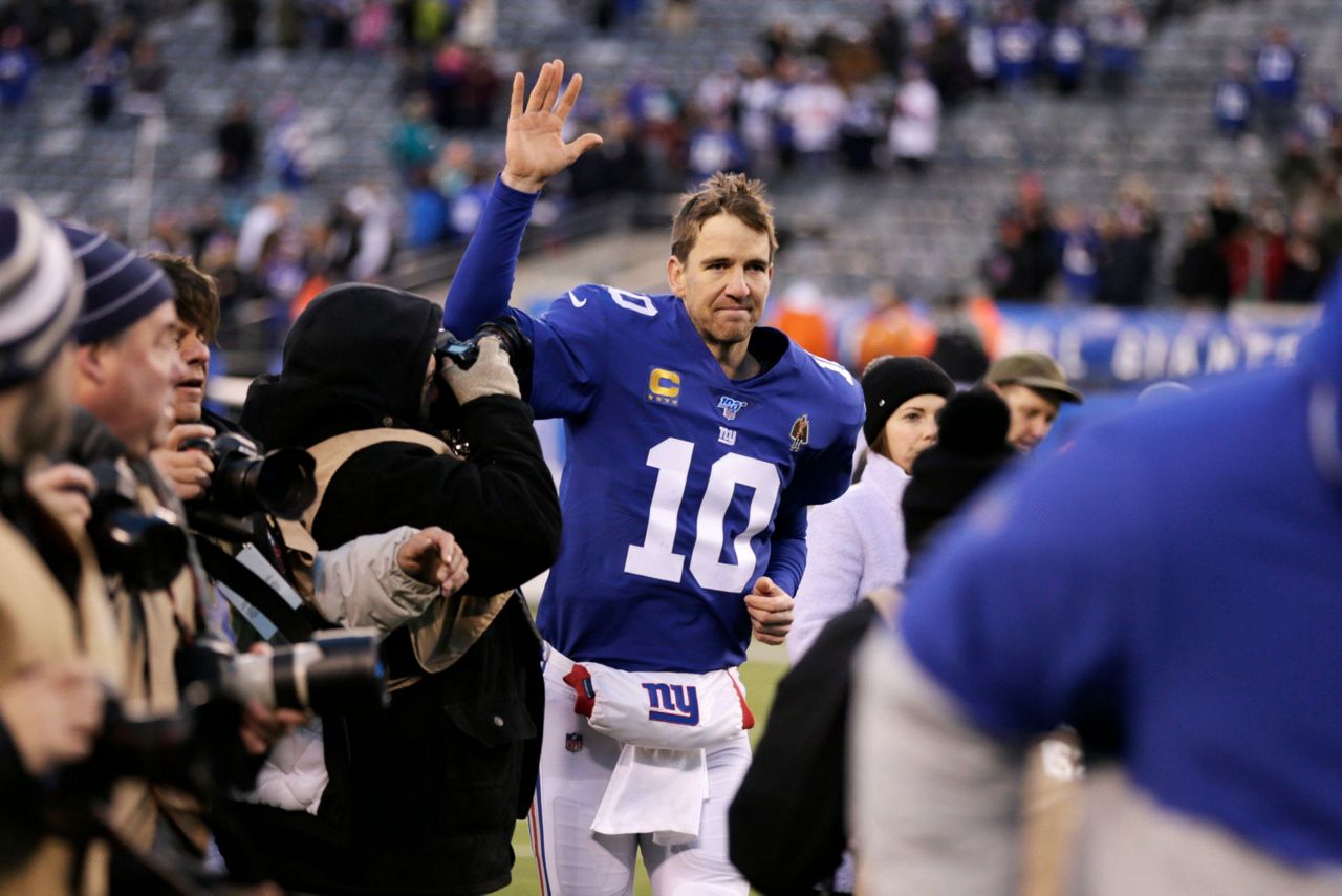 Eli Manning likely making his final NY Giants appearance