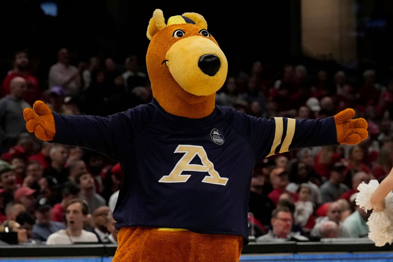 March Madness mascots take center stage during NCAA men's and women's ...