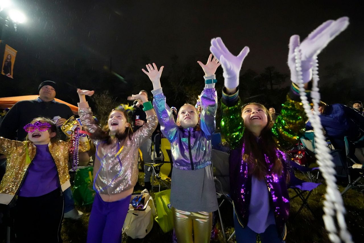 Joyous parades and parties kick off New Orleans' Mardi Gras