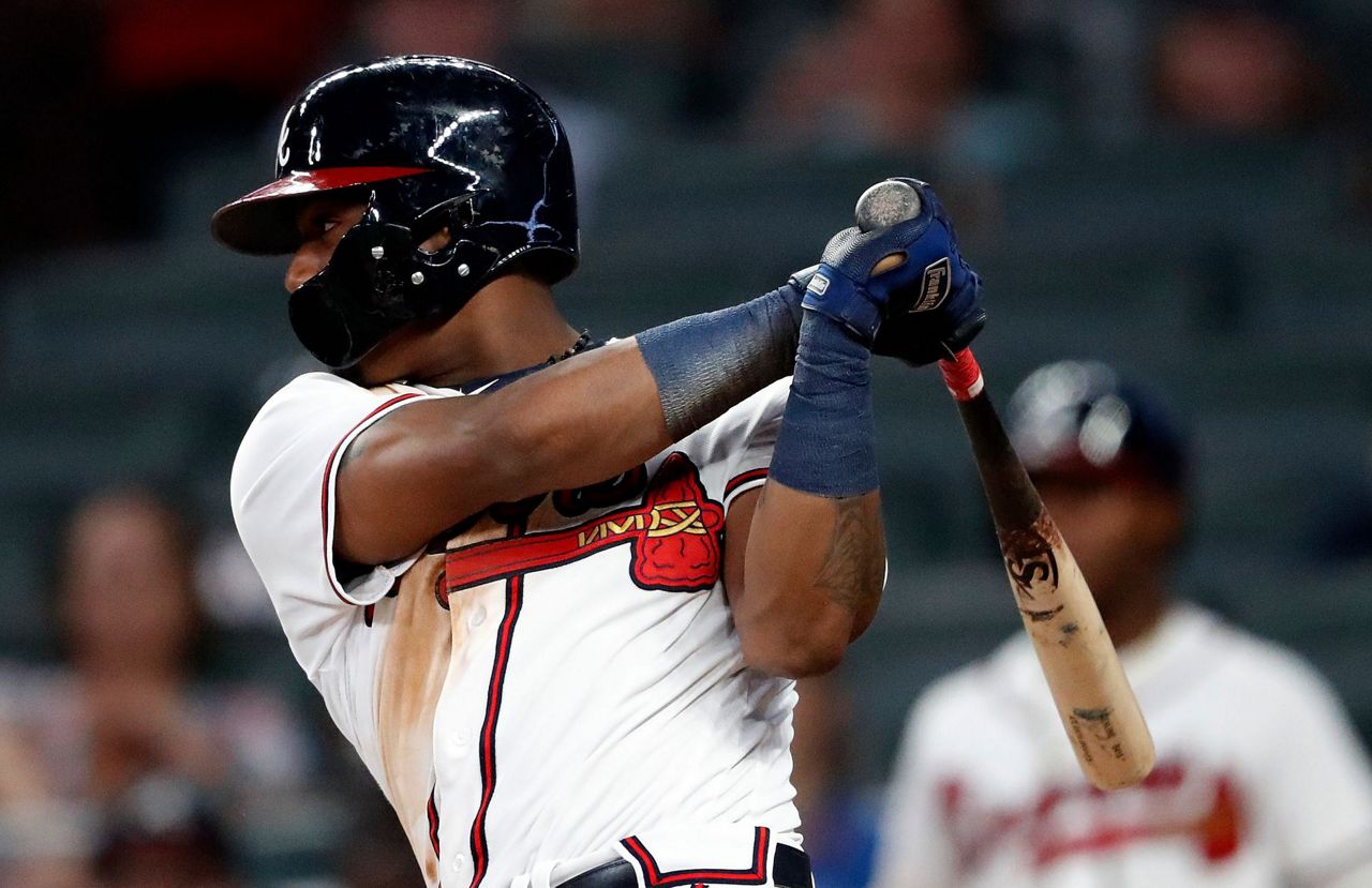 Acuna still sizzling, homers twice in Braves' 10-6 win