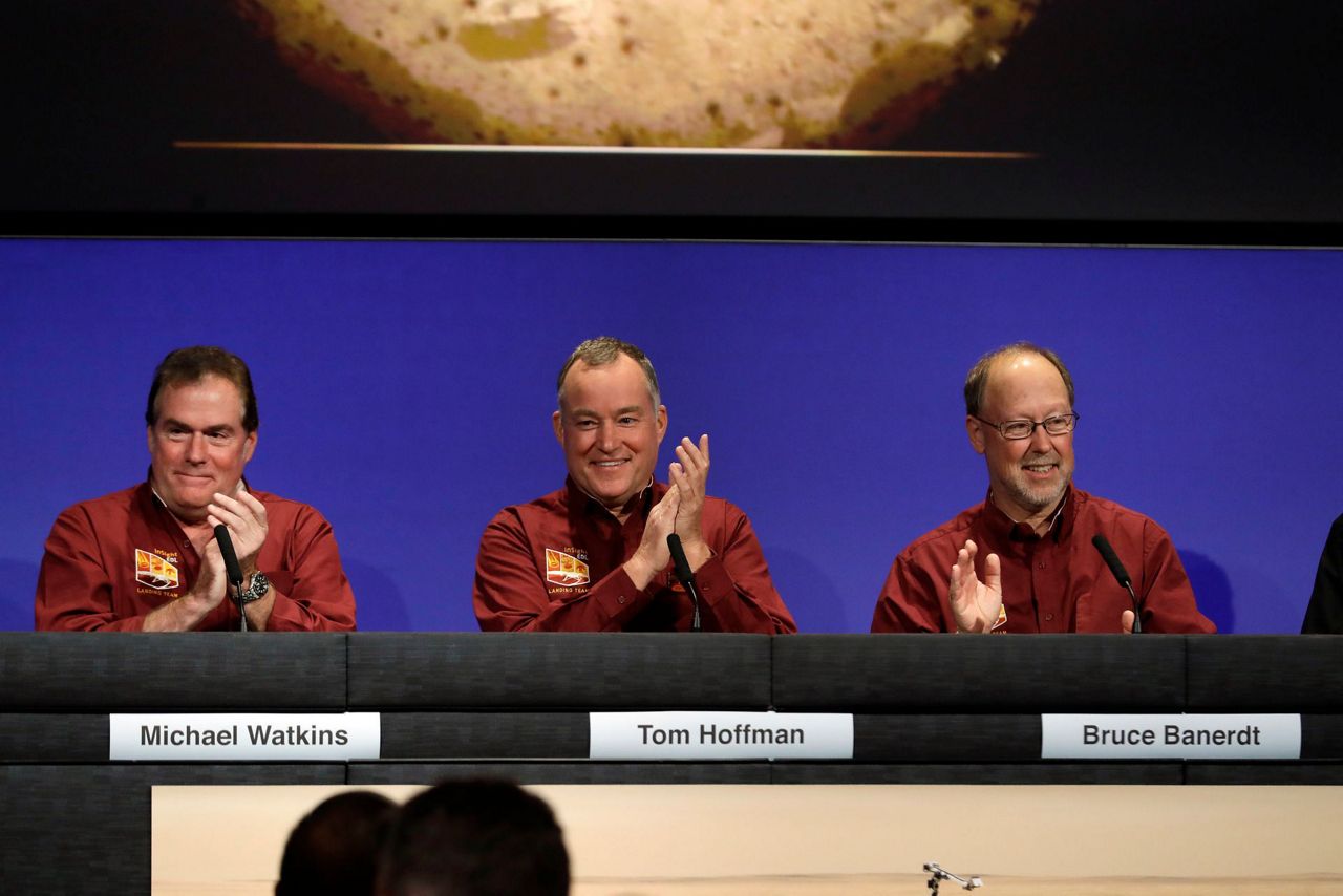 Mars touchdown: NASA spacecraft survives supersonic plunge