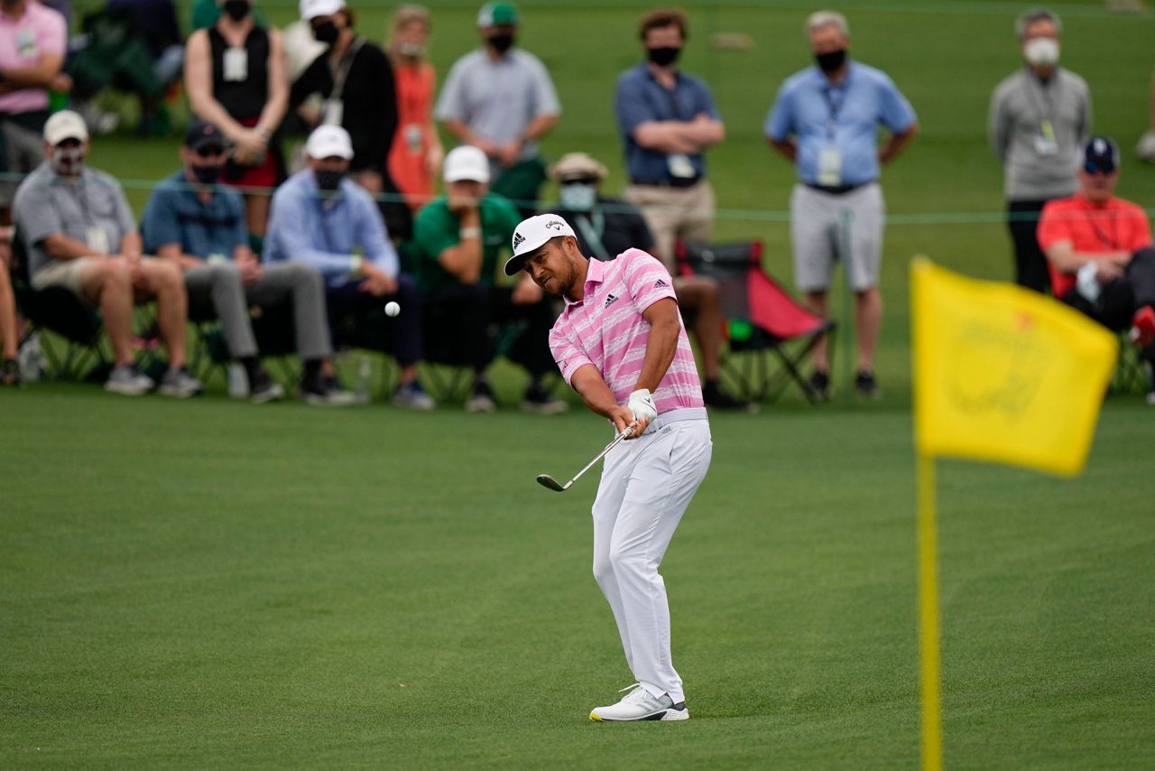 Xander Schauffele, again, right in major mix at Masters