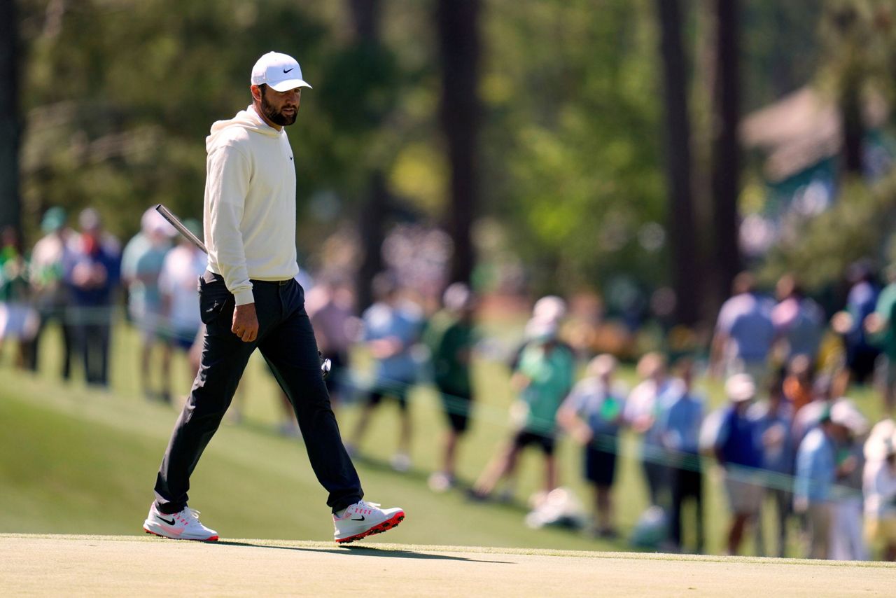 Scheffler is back to defend his Masters title, if he can make it ...