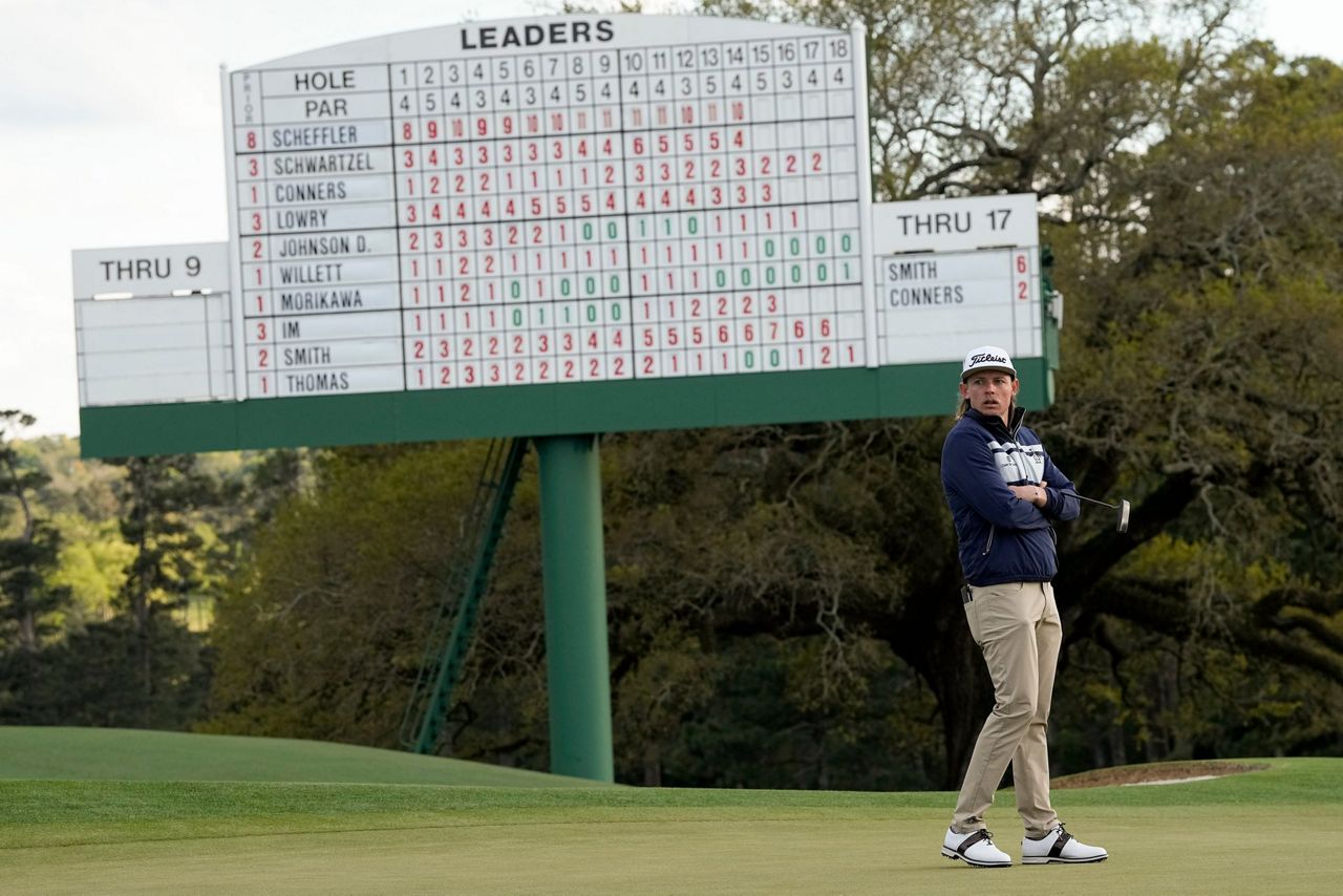 Cameron Smith and his mullet in contention again at Masters
