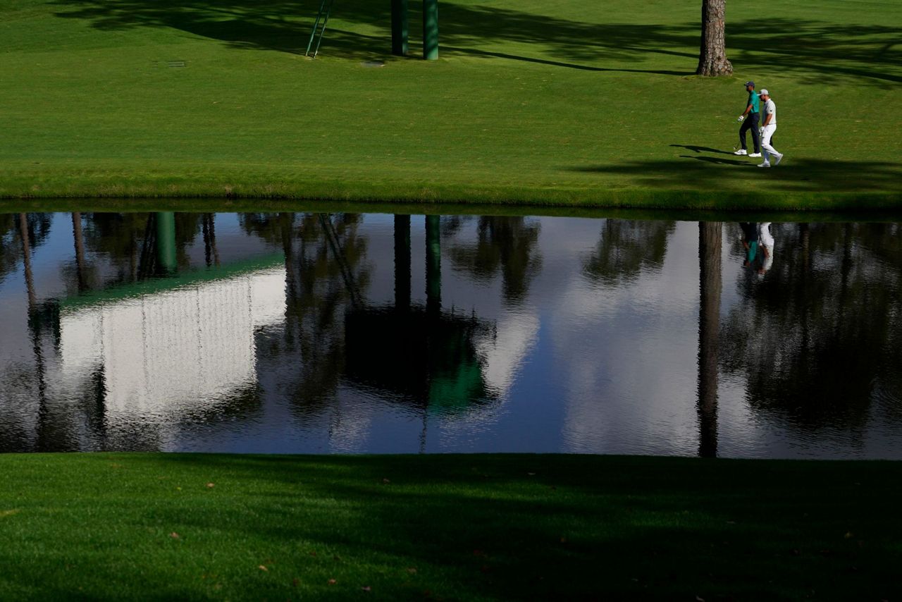 A quiet start to empty week at Augusta National for Masters