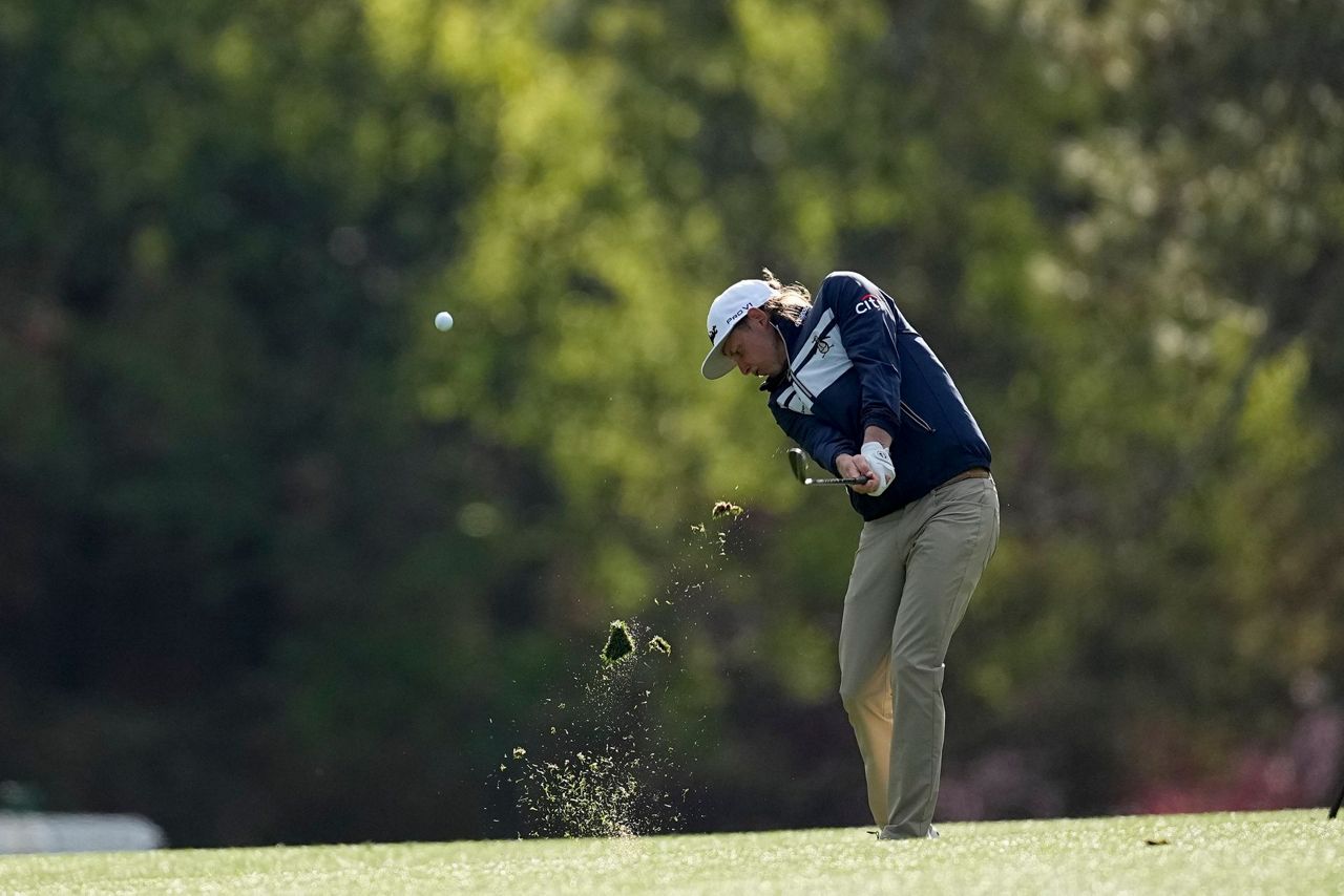 Cameron Smith and his mullet in contention again at Masters