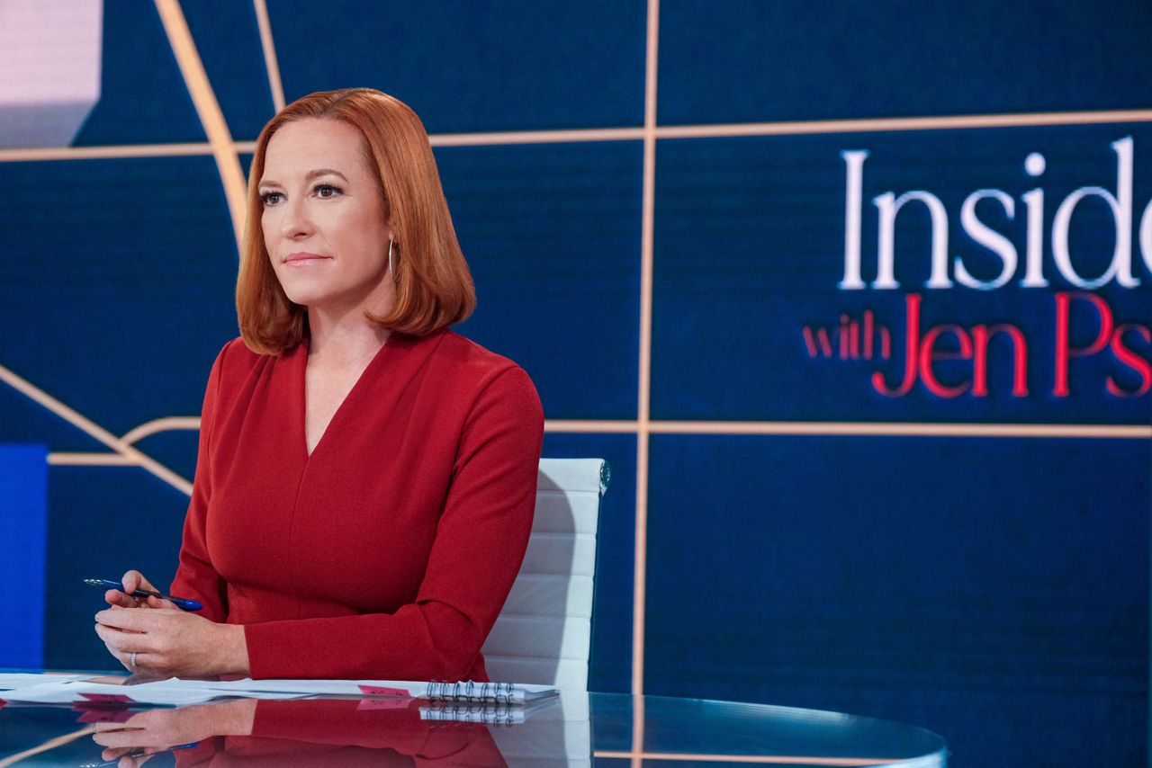 Jen Psaki enters TV's weekend fray with show starting Sunday