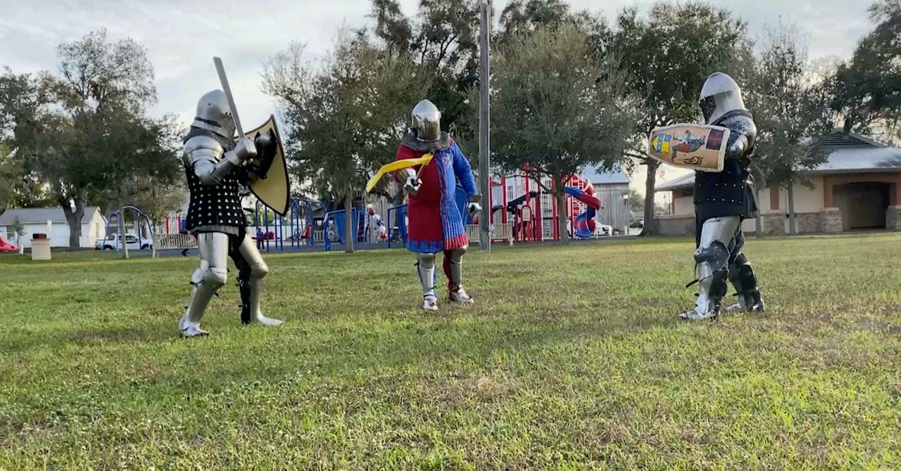 Bradenton knights in shining armor with a punch