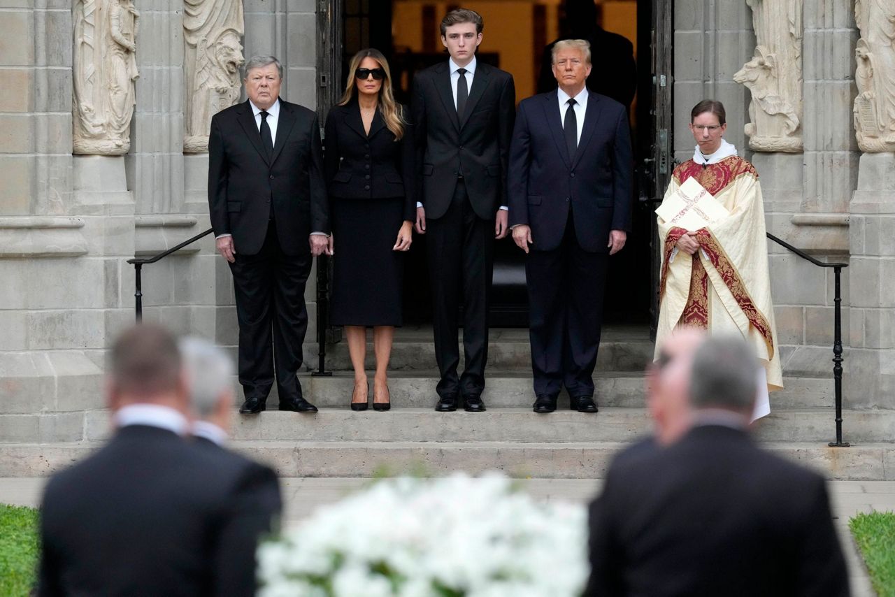 Funeral set for Melania Trump's mother at church near Mar-a-Lago