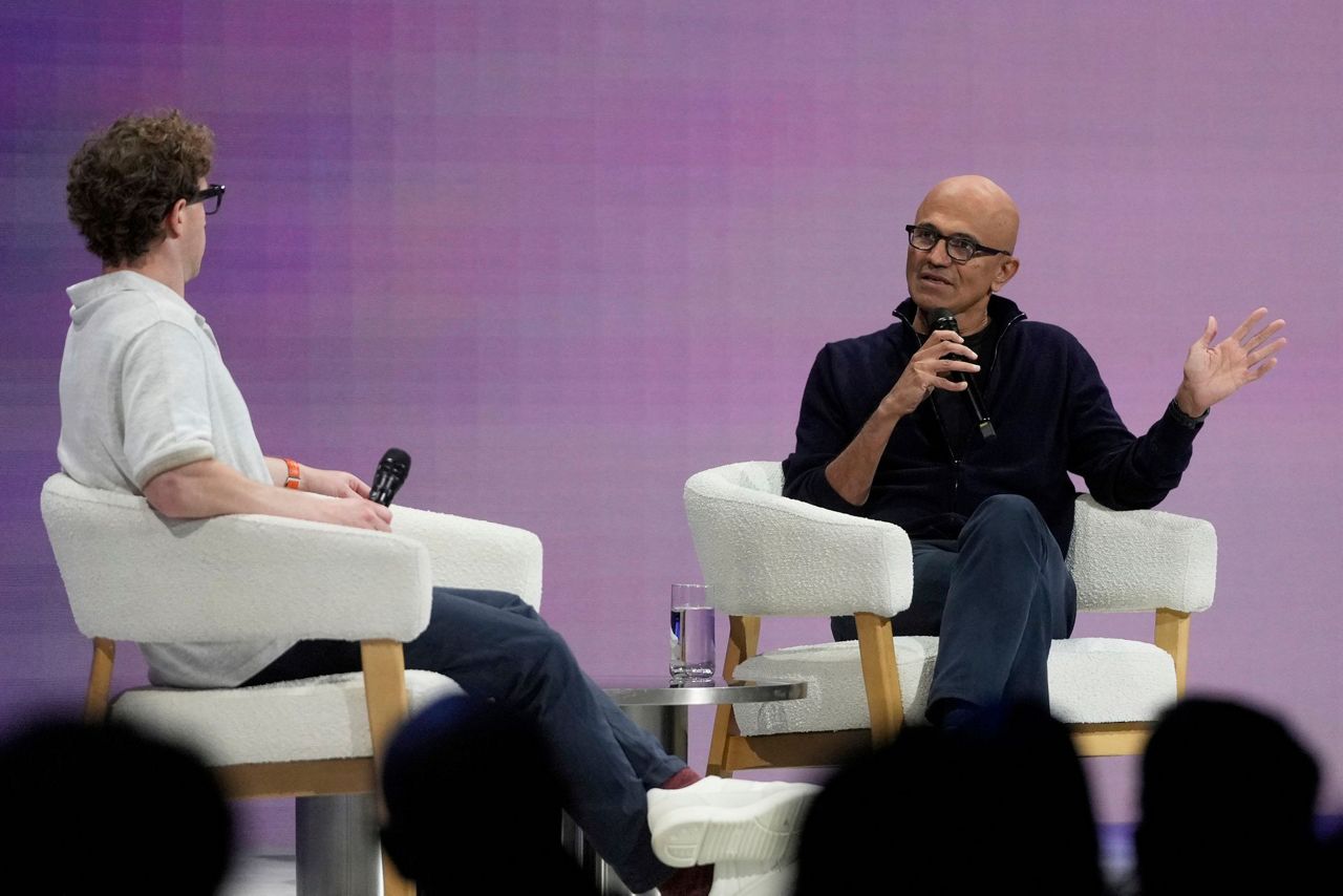 Meta launches AI app, Zuckerberg chats with Microsoft CEO Satya Nadella ...