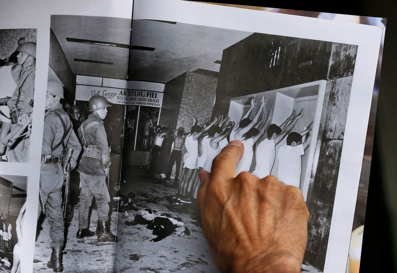 Mexican students massacred by army in 1968, by gangs today
