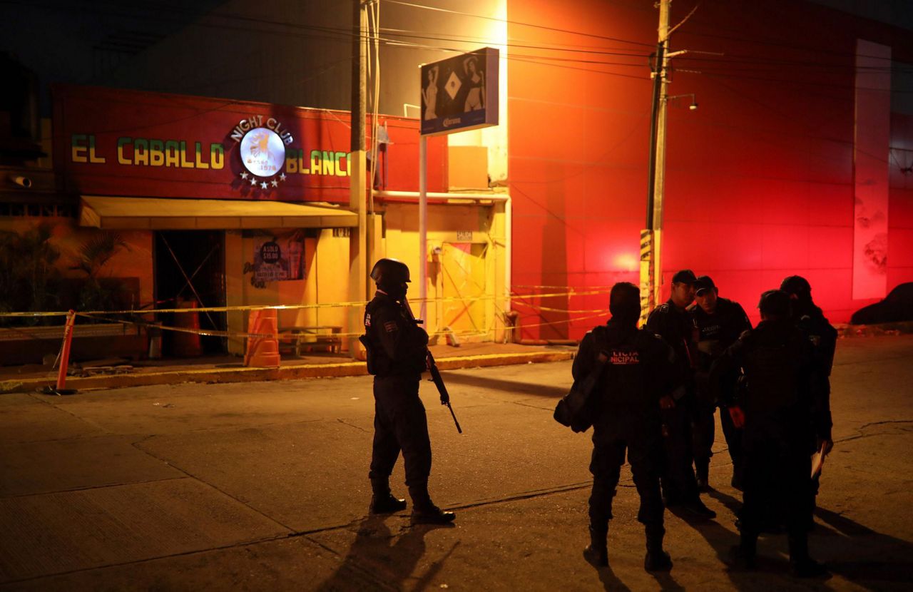 23 killed in attack on bar in southern Mexico