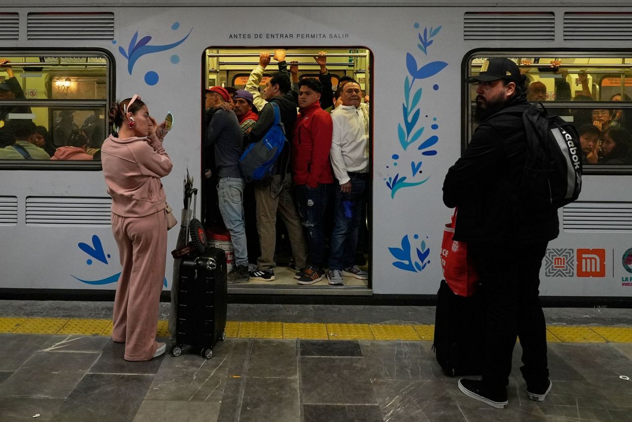 Mexico City installed a chandelier in its metro for the World Cup. Then ...