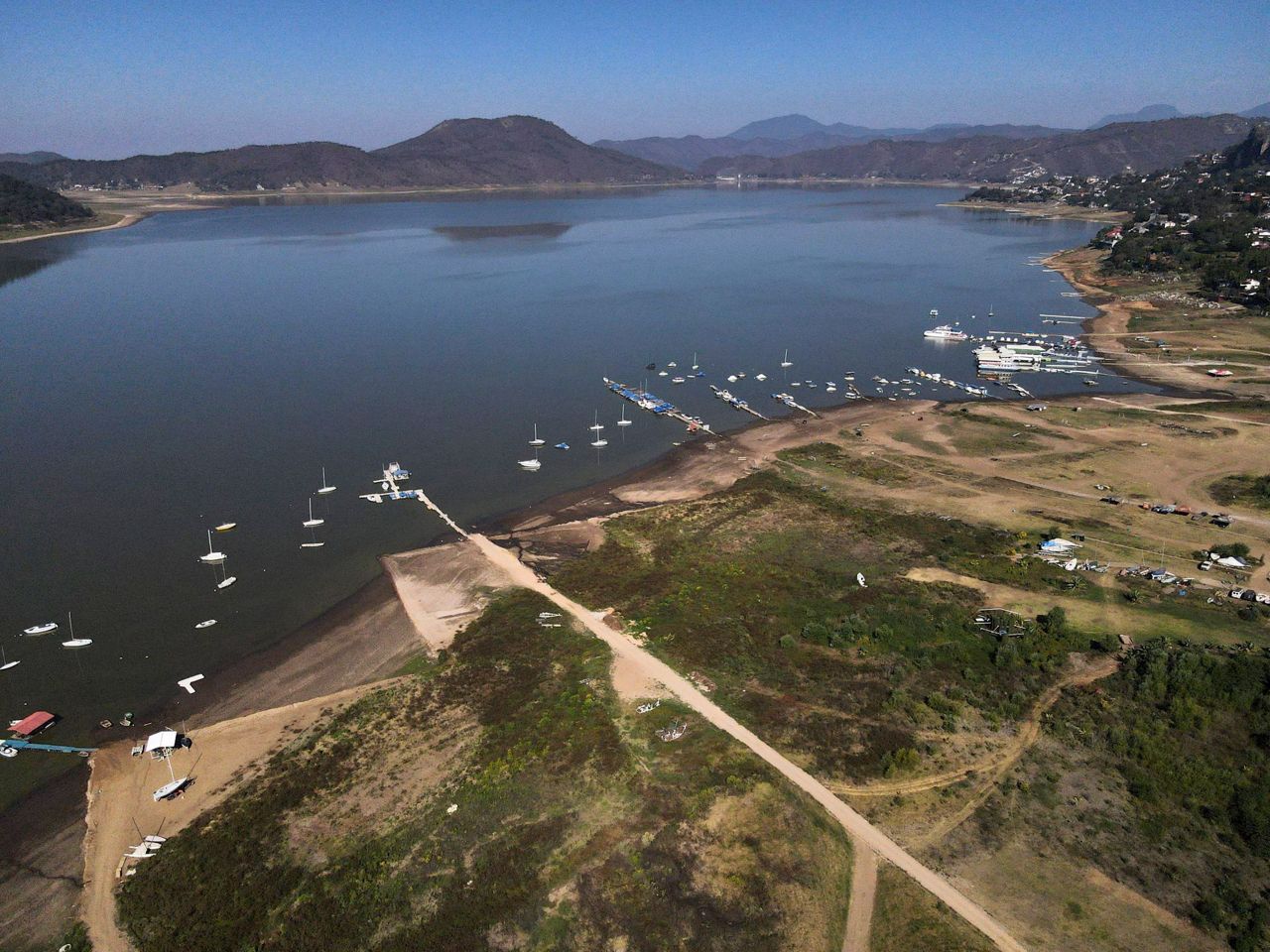 In Mexico, a once glittering lake is being sucked dry by development ...