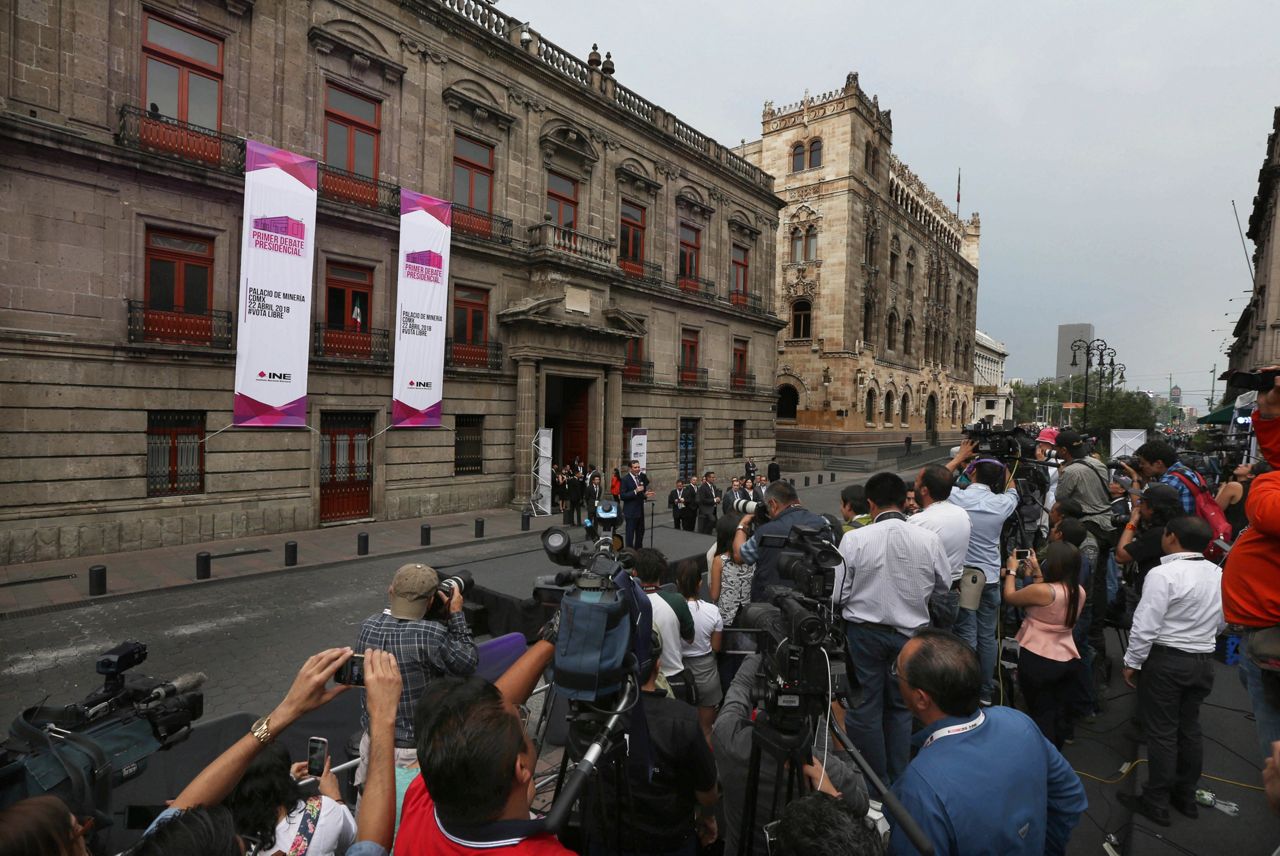 Mexico holds its first presidential debate for July election