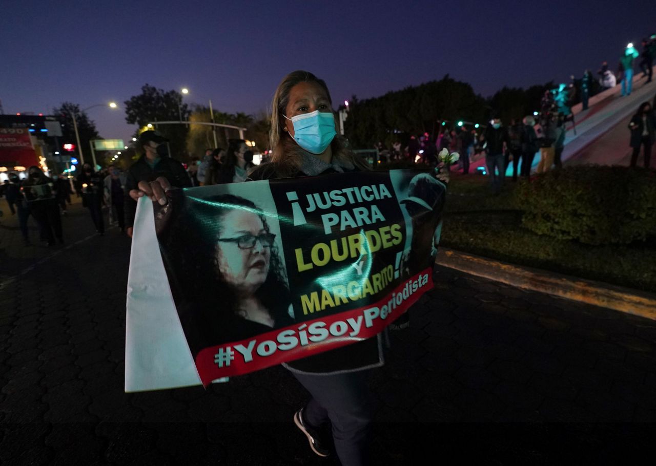 Slain Mexican reporter described vulnerability in last show