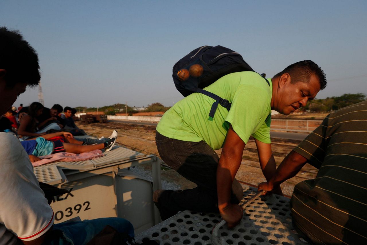 In Mexico, migrants turn to 'The Beast' after highway raids