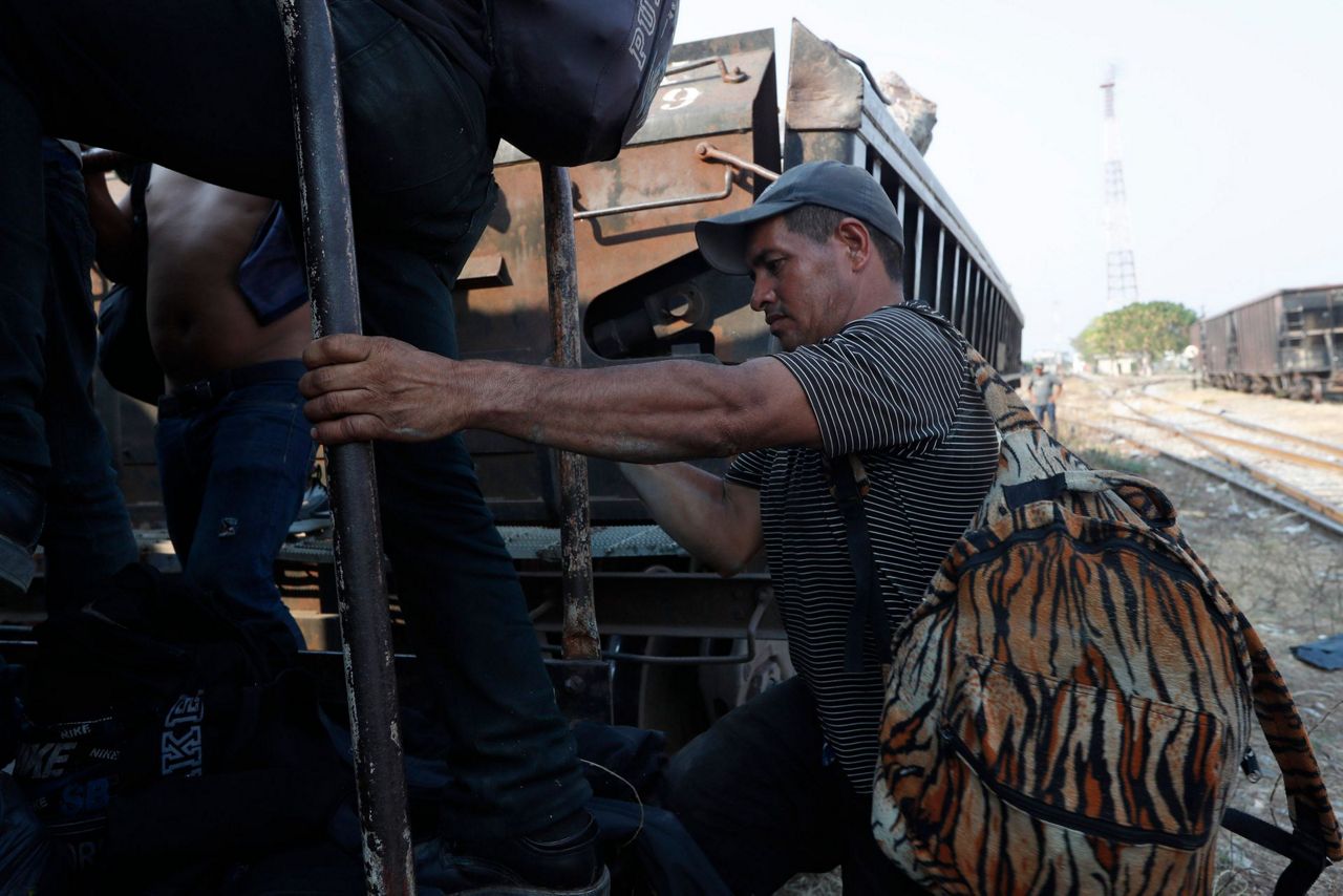In Mexico, migrants turn to 'The Beast' after highway raids