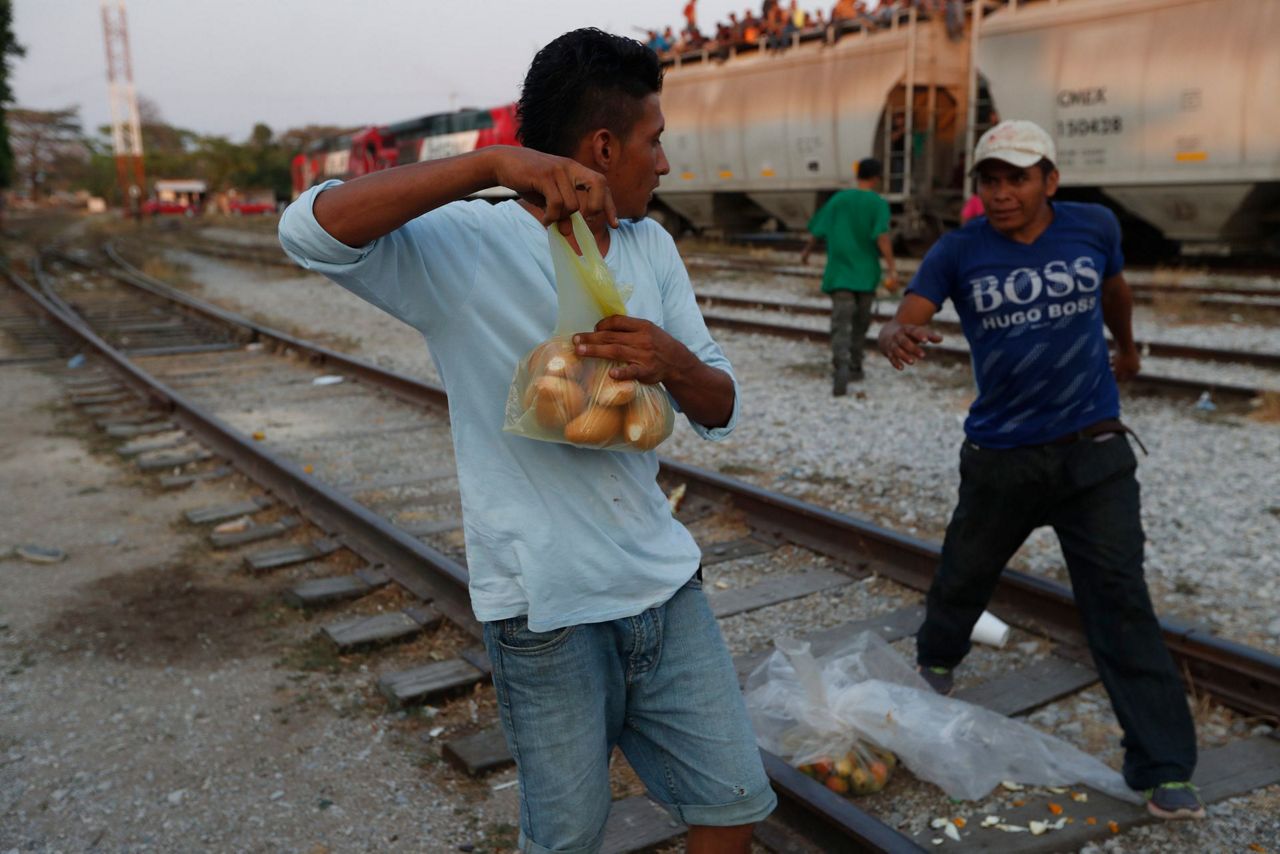 In Mexico, migrants turn to 'The Beast' after highway raids