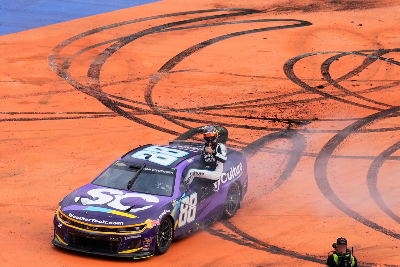 Van Gisbergen's emotional win in Mexico City locks him into NASCAR playoffs